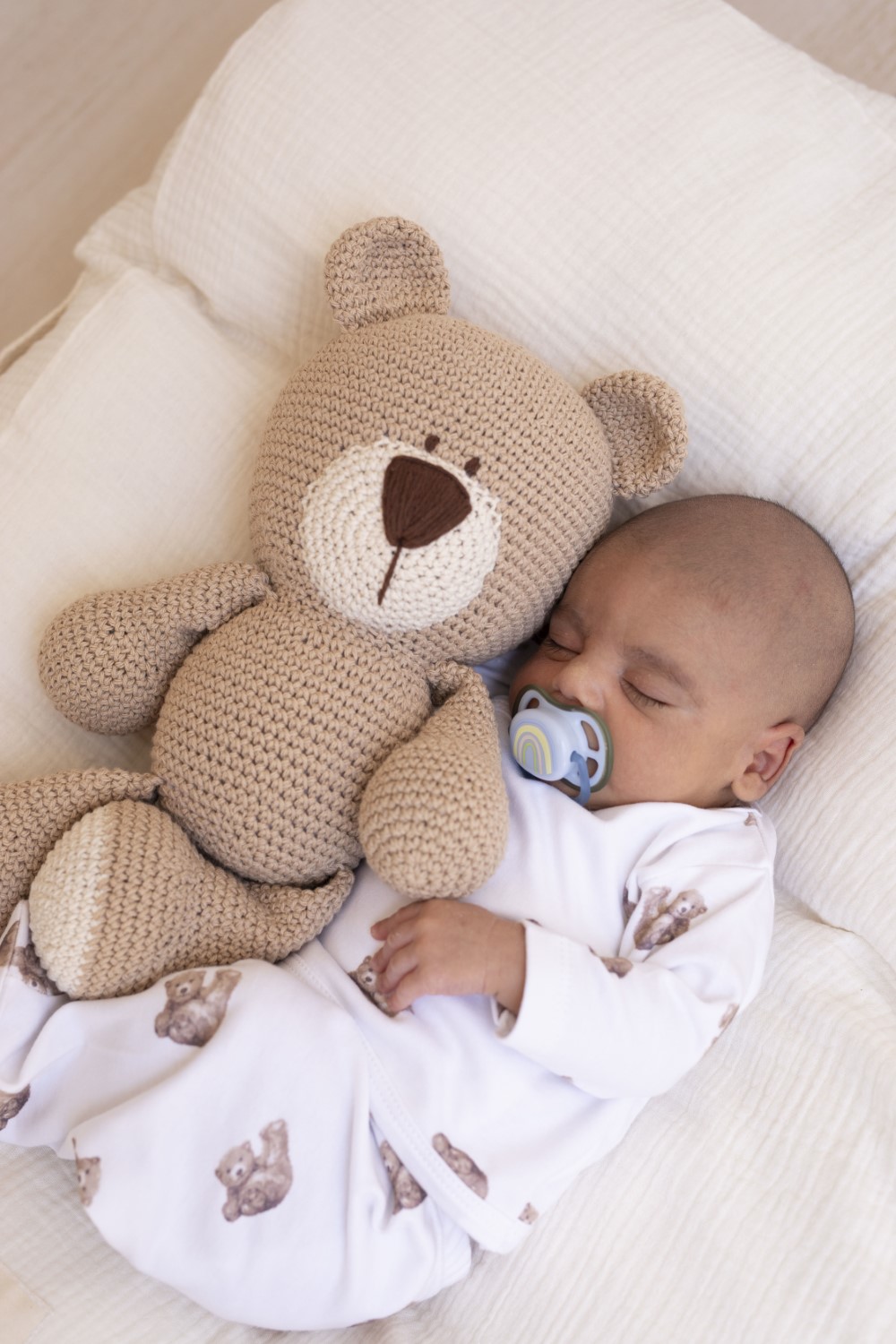 Osito tejido crochet -Osito Teddy para bebé 🧸 | Wild Baby & Co.